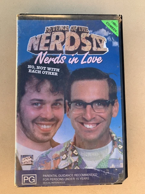 VHS VIDEO TAPE REVENGE OF THE NERDS IV 4 Nerds In Love Ex-Rental EUR 12 ...