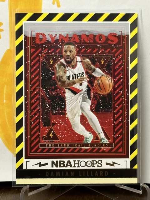 DAMIAN LILLARD 2023-24 NBA Hoops Winter Dynamos Insert No. 4 Bucks EUR ...