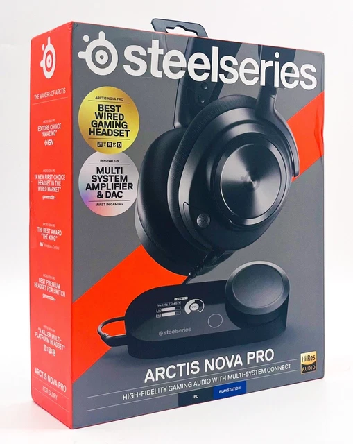 STEELSERIES ARCTIS NOVA Pro High Fidelity Multi-System Wired Gaming ...