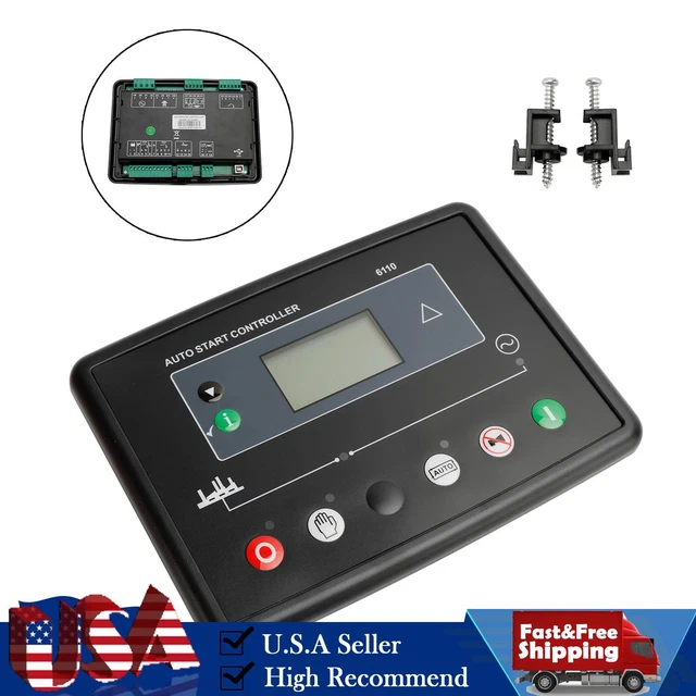 DSE6110 GENERATOR CONTROLLER Auto Start Diesel Genset Control Panel ...