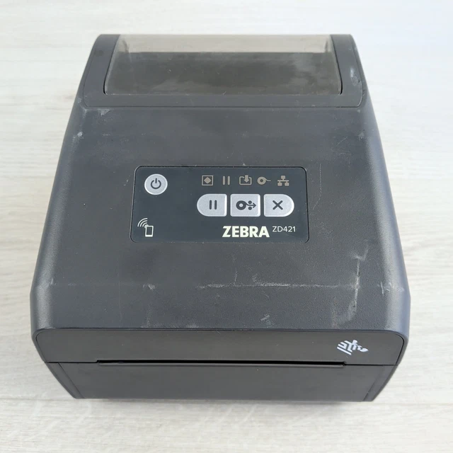 ZEBRA ZD421 LABEL Printer Thermal Desktop USB Bluetooth Model ZD4A042 ...