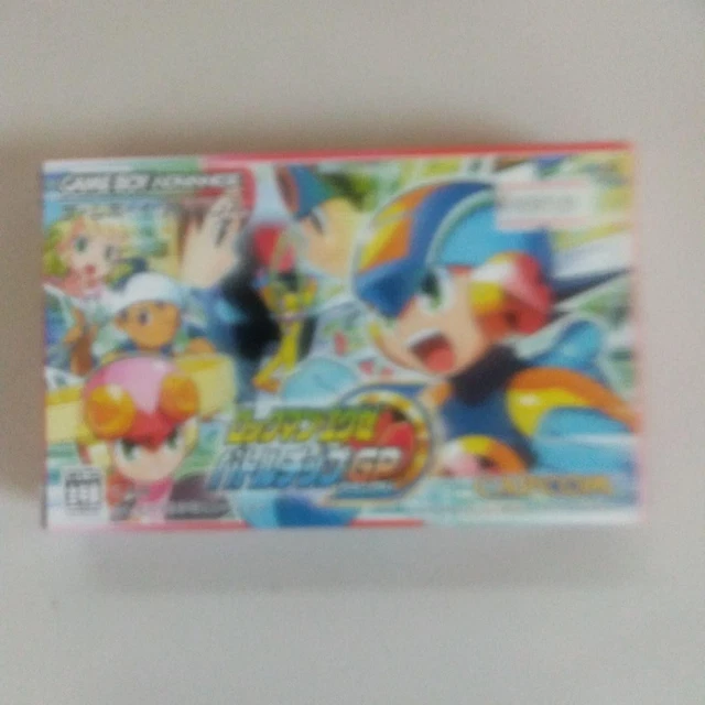 MEGA MAN BATTLE Chip GP GBA Japan New Sealed Boxed Capcom Game Boy ...