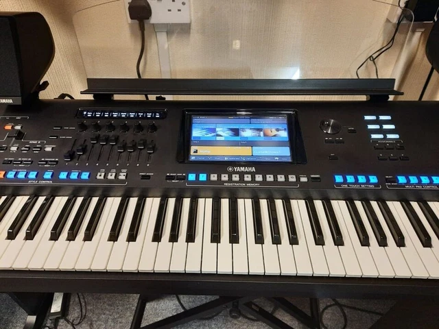 YAMAHA GENOS 1 Electronic Keyboard Second Hand With Speaker Pack £1,939 ...