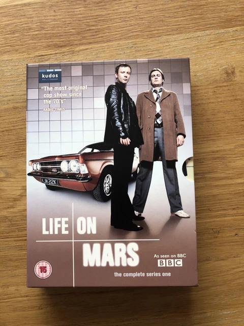 LIFE ON MARS - complete Series 1 DVD 2006 four disc box set Simm ...