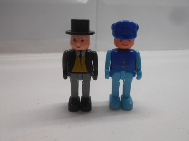 THOMAS THE TANK engine train set the fat controller figure & guard £1. ...
