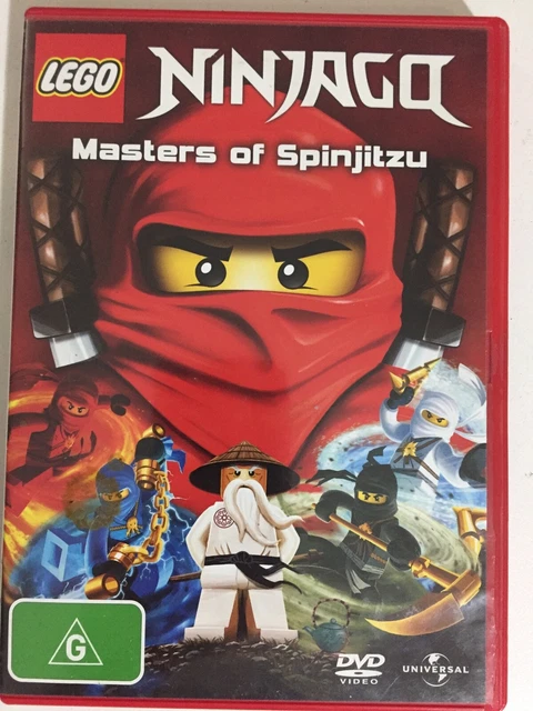 LEGO NINJAGO - Masters of Spinjitzu DVD R4 - G $2.87 - PicClick AU