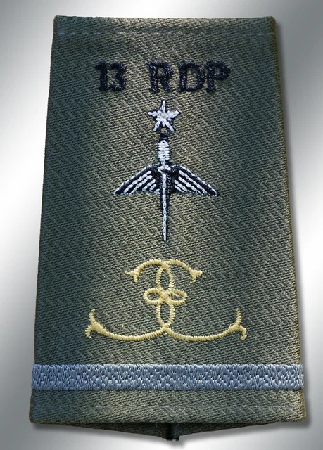 13 RDP - Dragons - Parachutistes - E.a.s. - Passant D'epaule Modele ...