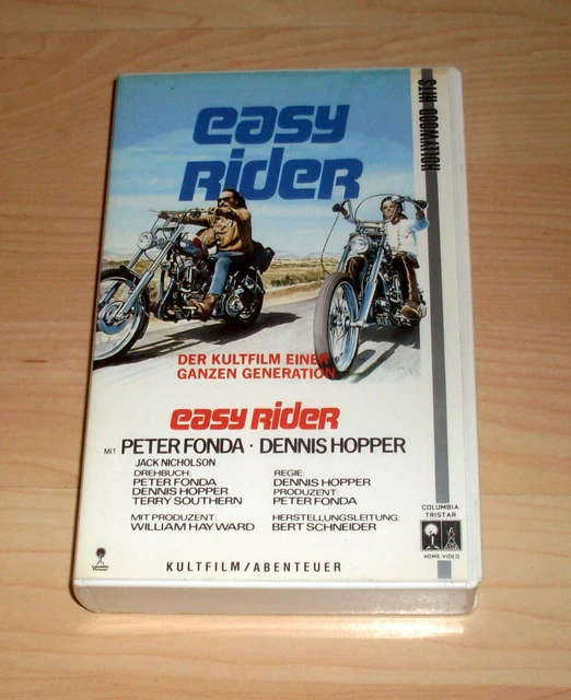 VHS FILM - Easy Rider - Peter Fonda + Dennis Hopper - Videokassette EUR ...