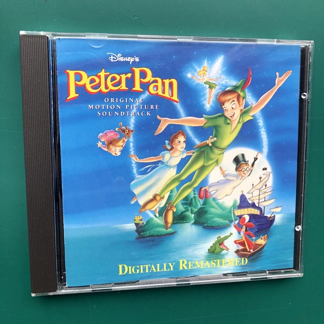 WALT DISNEY'S PETER PAN Film Soundtrack CD Oliver Wallace Sammy Fain ...