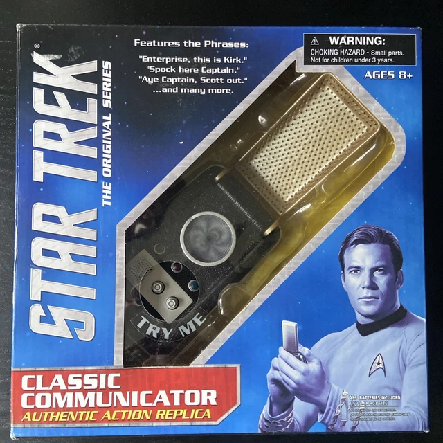 STAR TREK THE Original Series Communicator Diamond Select Toys 2012 NIB ...