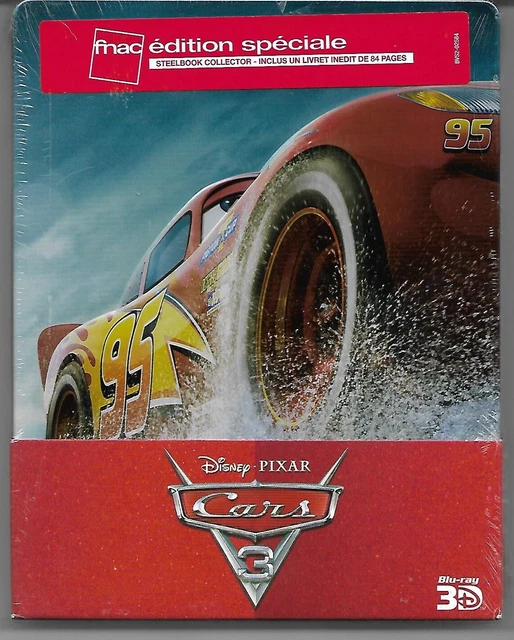 CARS 3 - Disney-Pixar / Blu-Ray 2D + 3D + Livret Steelbook Neuf sous ...