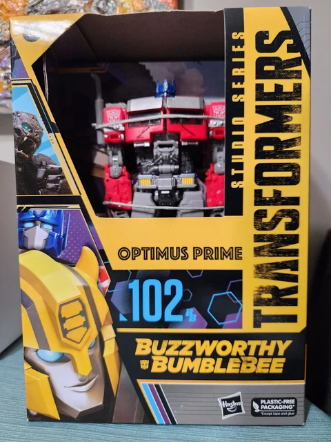 TRANSFORMERS STUDIO SERIES Buzzworthy Bumblebee Optimus Prime 102BB Rise Of The EUR 113,33 ...