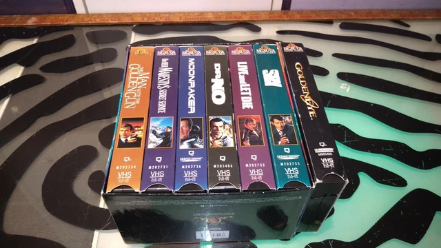 JAMES BOND COLLECTION 007 Gift Set - Vol. 2 (VHS, 2000) & Goldeneye 7 Movies $49.00 - PicClick CA