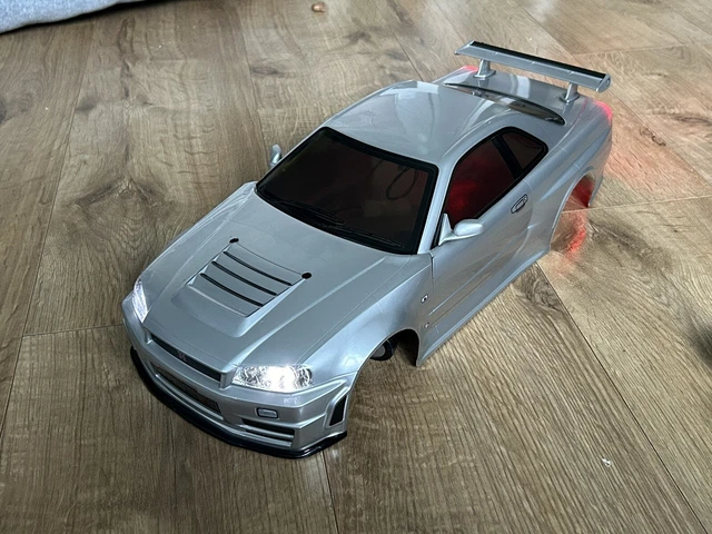 1/10 TAMIYA NISSAN Skyline R34 Nismo Shell £10.00 - PicClick UK
