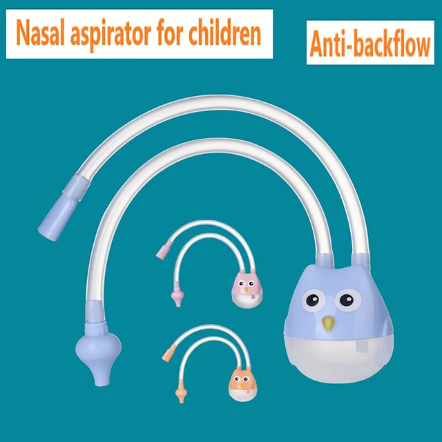 BABY NASAL SUCTION Aspirator Nose Cleaner Sucker Suction Tool Protecti ...
