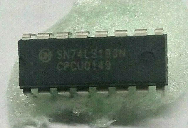 74LS193N PRESETTABLE Bcd/Decade Up/Down Counter Presettable 4-Bit ...
