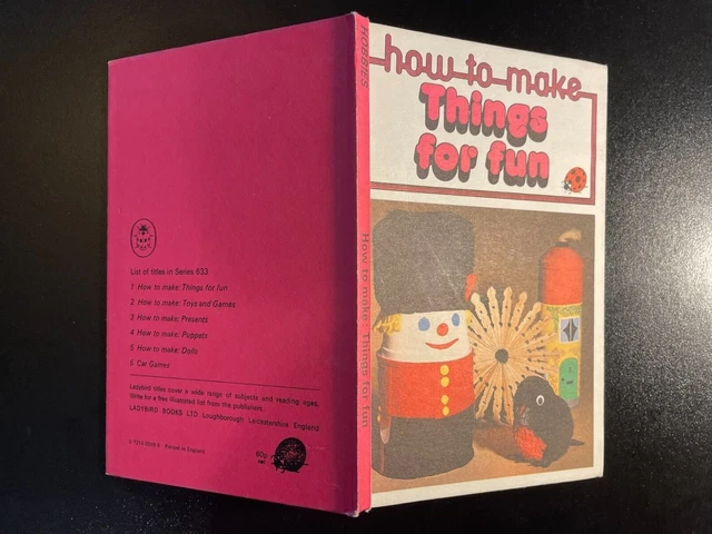 VINTAGE LADYBIRD BOOK Series 633 How To Make Things For Fun 1978 2 42 vintage-ladybird-book-series-633-how-to-make-things-for-fun-1978-2-42