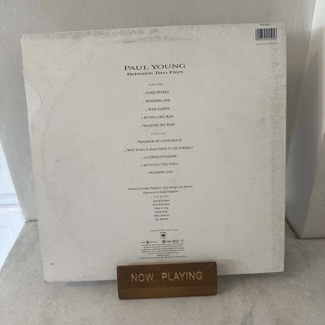 PAUL YOUNG – Between Two Fires - Vinyl LP UK Import - VG+/VG £5.34 ...