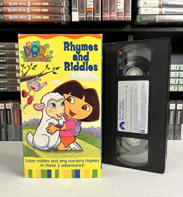 DORA THE EXPLORER - Rhymes and Riddles VHS 2003 Nick Jr. Nickelodeon ...