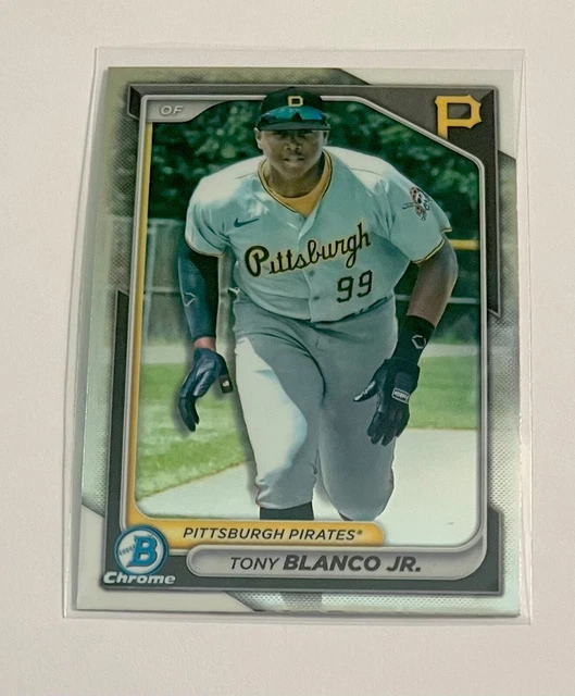 CARTA BASEBALL TONY Blanco Jr. 2024 Bowman BP-132 Prospects Pittsburgh ...