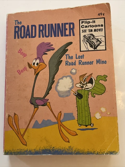 THE ROAD RUNNER: the LOST ROAD RUNNER MINE (Big Little Book) 1974 ...