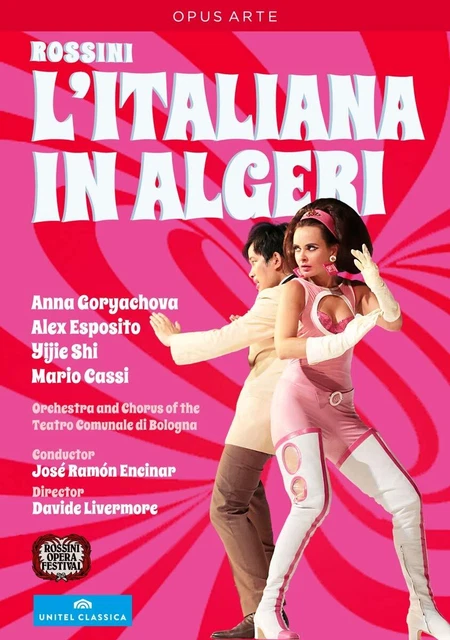 ROSSINI: L'ITALIANA IN Algeri (DVD) Mario Cassi Yijie Shi Alex Esposito ...
