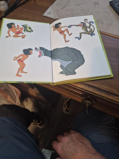 VINTAGE THE JUNGLE Book Walt Disney 1974 Hardcover Book £5.30 - PicClick UK