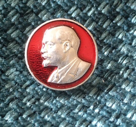 SOVIET UNION VLADIMIR Lenin Communist Party USSR Pin Badge Vintage 1 ...