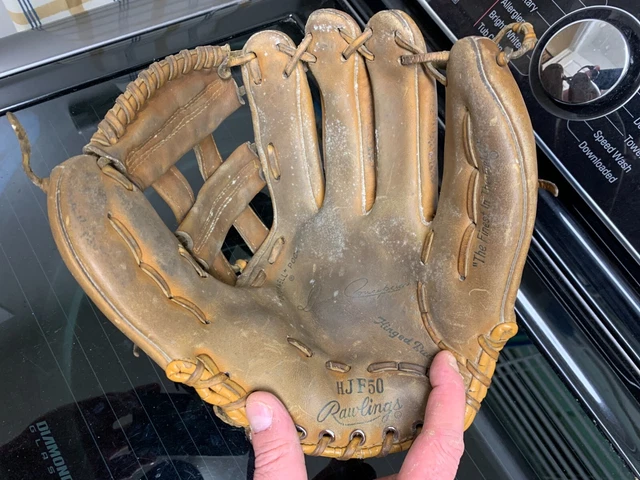 VINTAGE DAVE CONCEPCION Rawlings HJF50 RHT Glove Edge-U-Cated Heel $41. ...