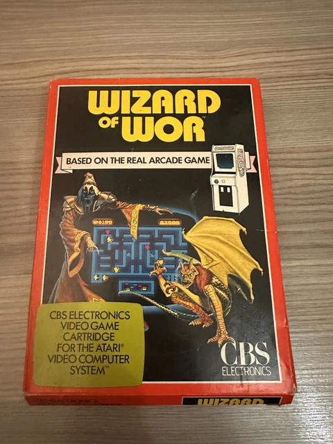 ATARI 2600 WIZARD Of Wor Boxed PAL £21.99 - PicClick UK