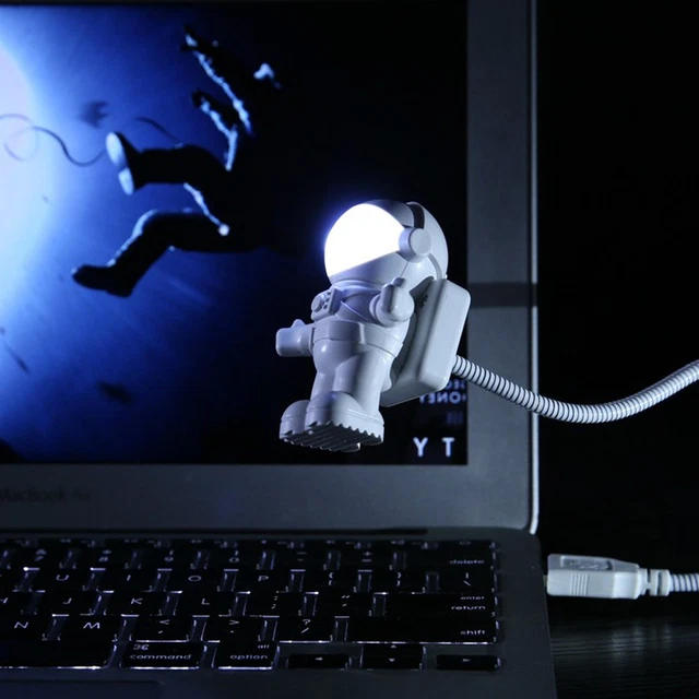 MINI USB NIGHT Light Laptop Lamp Bedside Lamps Creative Astronaut £9.18 ...