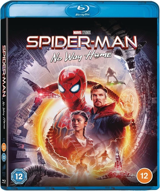 MARVEL : SPIDER-MAN No Way Home (Blu Ray) New Sealed £4.60 - PicClick UK