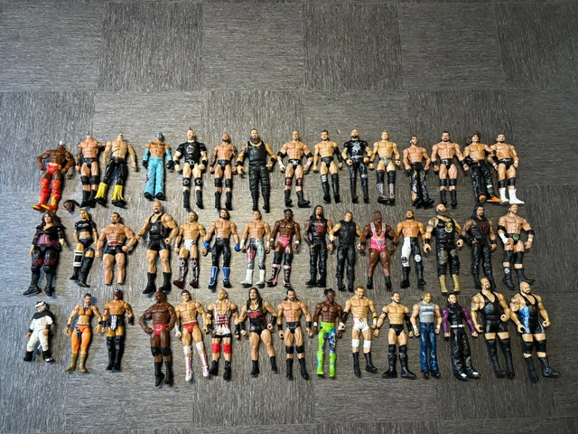 WWE MATTEL FODDER Wrestling Figures Bundle WWF AEW WCW NXT £21.00 ...