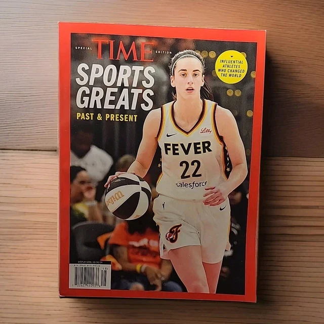 TIME MAGAZINE SPECIAL Edition Sports Greats Past&Present Caitlin Clark ...