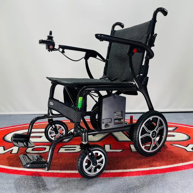2024 EXDISPLAY ZORA Carbon Fibre Powerchair Wheelchair Portable ...