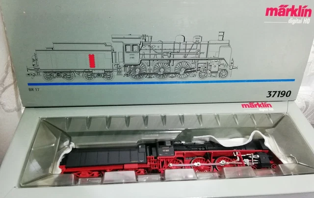 MARKLIN 37190 HO Br 17 Digital Loco Vapeur Neuf En Boite EUR 246,00 ...
