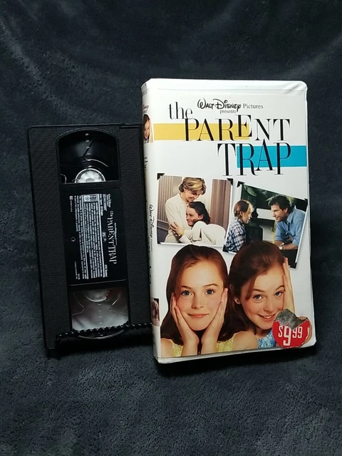 DISNEY'S THE PARENT Trap (VHS, 1998) Clamshell Lindsay Lohan ...