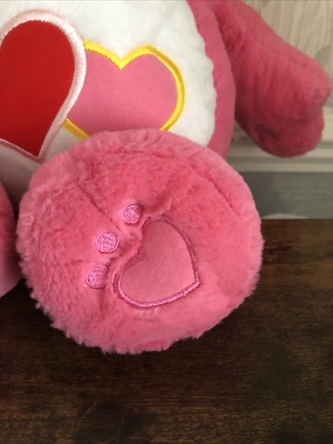 CARE BEARS LOVE-A-LOT Plush 50cm Pink. 2016 £11.86 - PicClick UK