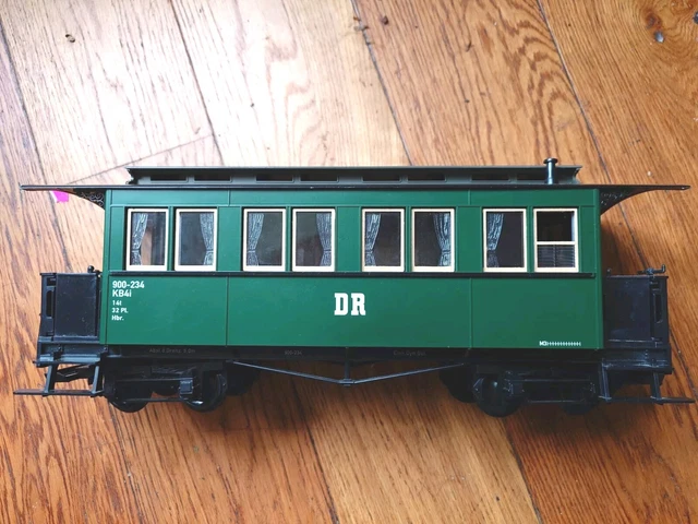 LGB G GAUGE 33610 DR Green Passenger Coach 900-234 £90.00 - PicClick UK