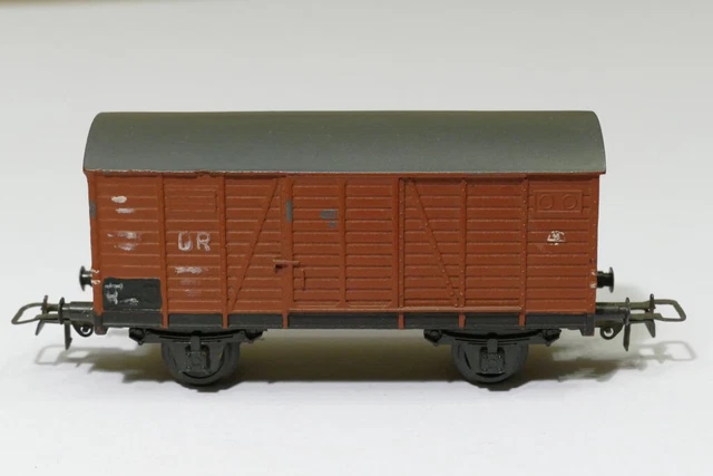 MODELLBAHN H0 DDR-ALT-PIKO EIO gedeckter Güterwagen 1970'er Jahre EUR 1,50 - PicClick DE