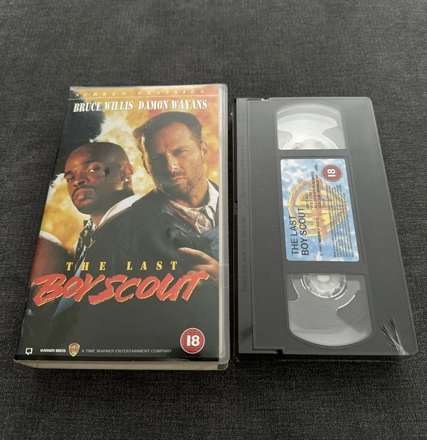 THE LAST BOY Scout VHS Video Tape Bruce Willis Damon Wayans - Tape ...