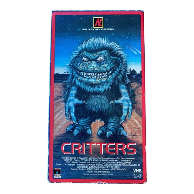 CRITTERS (1986 VHS) Rare Vintage Horror Sci-Fi Cult Classic Movie £36.66 - PicClick UK