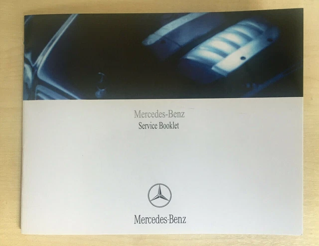 ORIGINAL MERCEDES SERVICE History Book A B C E S Class Ml Sl Cla All ...