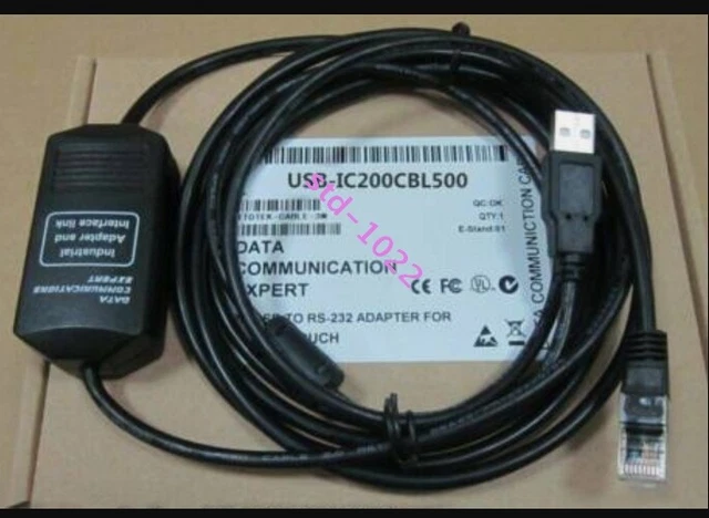 USB GE VERSAMAX Nano/Micro PLC Programming Cable IC200CBL500, NEW $50. ...
