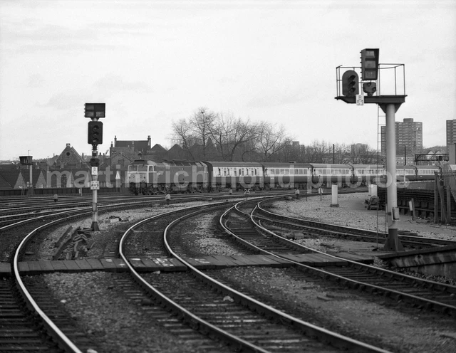BRISTOL TEMPLE MEADS Class 47 47458 6.2.82 John Vaughan Negative RN287 ...