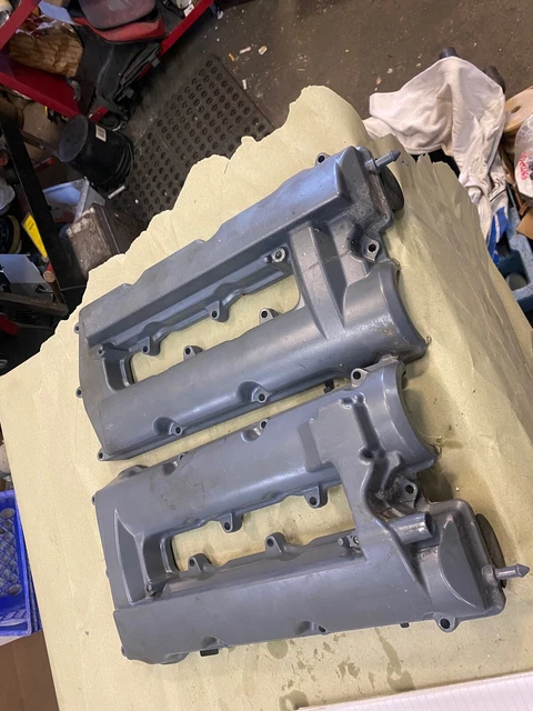 YAMAHA CYLINDER HEAD Cover F200 - 225hp 69J-11192-00-1S , 69J-11191-00 ...