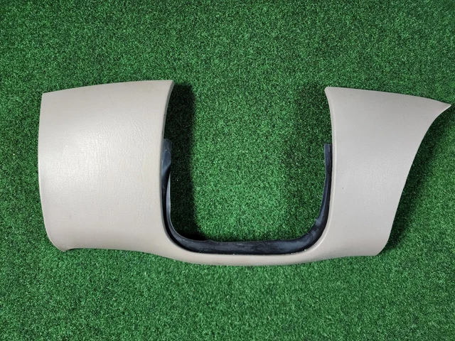 97-03 FORD F-150 F150 Expedition Steering Column Dash Trim Bezel Tan ...