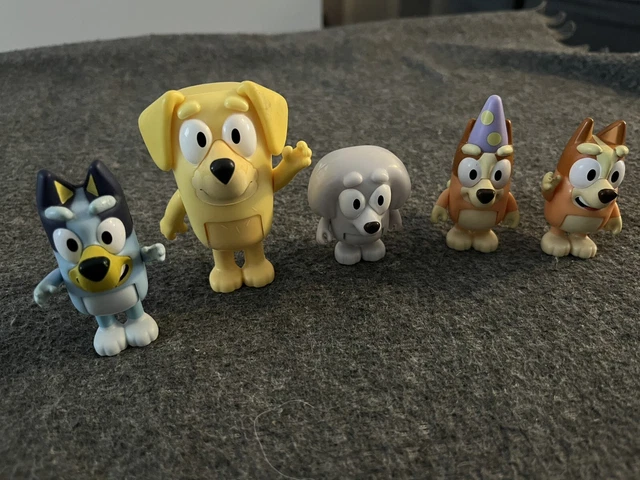 BLUEY AND FAMILY: Bluey Mini Figure Articulated Character Official ...