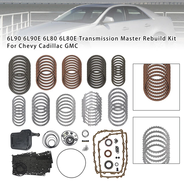 6L90 6L90E 6L80 6L80E Transmission Master Rebuild Kit For Chevy ...