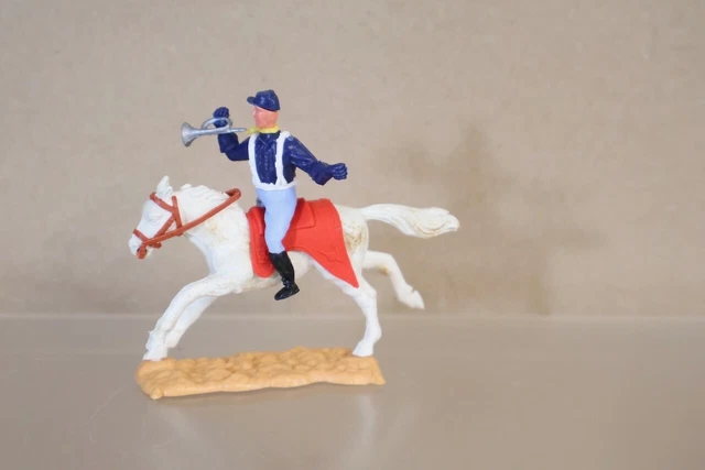 TIMPO SWOPPETS AMÉRICAIN Far West Cavalerie Montée Union Bugler ...